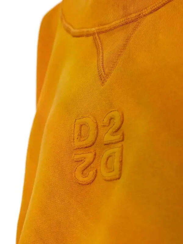 Dsquared2 Embroidered-logo Cotton Sweatshirt