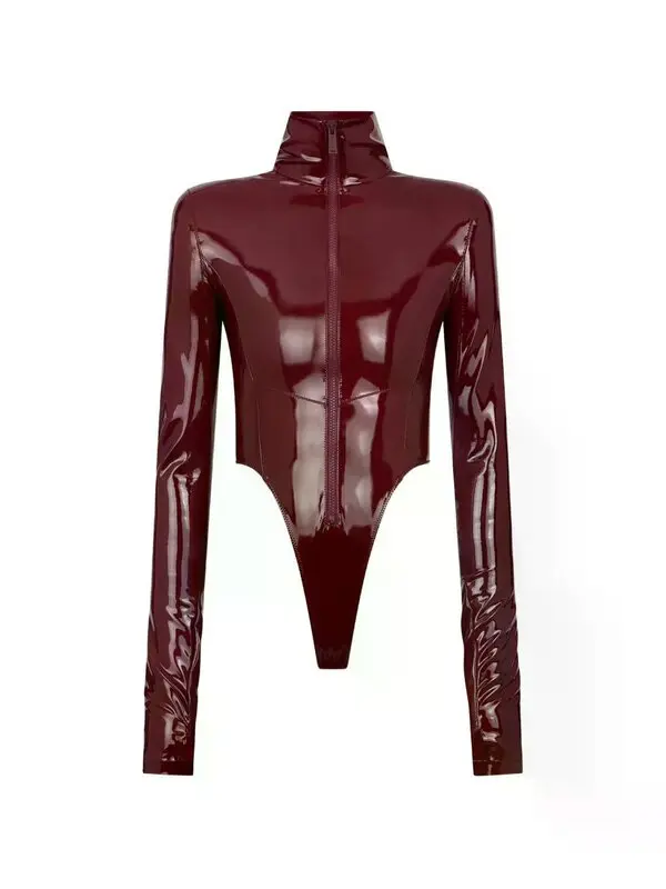 Dsquared2 Patent-finish Zip-front Bodie