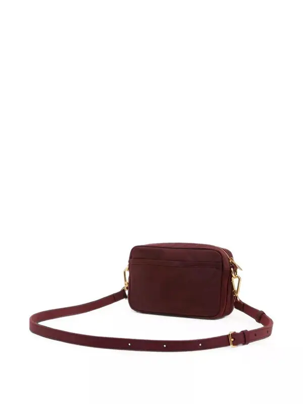 Bimba Y Lola Small Burgundy Coated Crossbody Bag