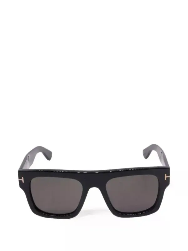 TOM FORD Fausto Rectangle Sunglasses - Black