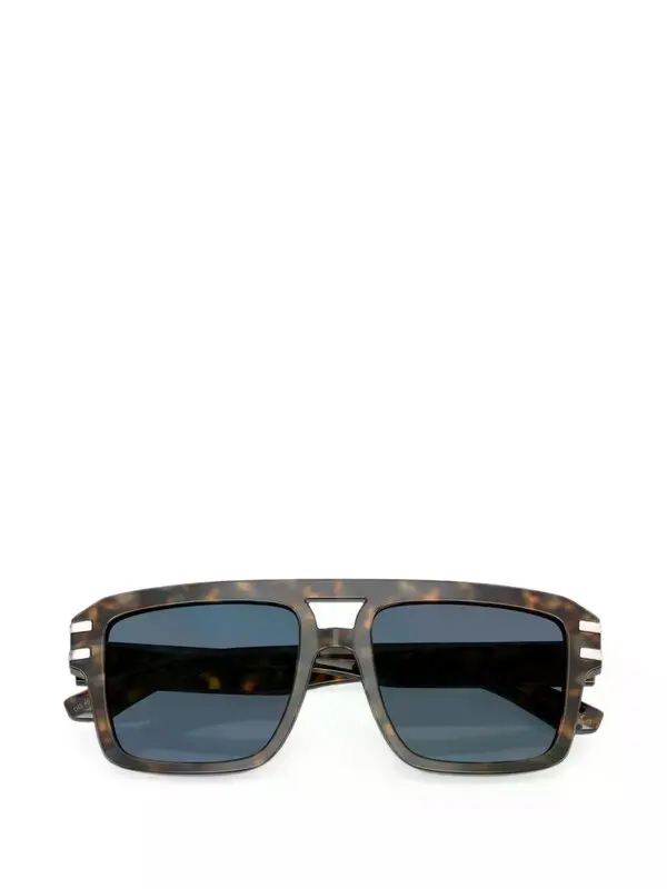 Dolce & Gabbana Tortoiseshell-effect Double-bridge Sunglasses