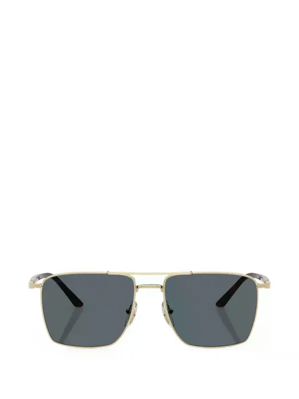 Persol Supreme Arrow Square-frame Sunglasses - Gold