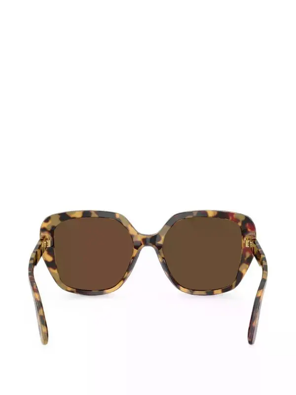 Dolce & Gabbana Tortoise-effect Butterfly-frame Sunglasses