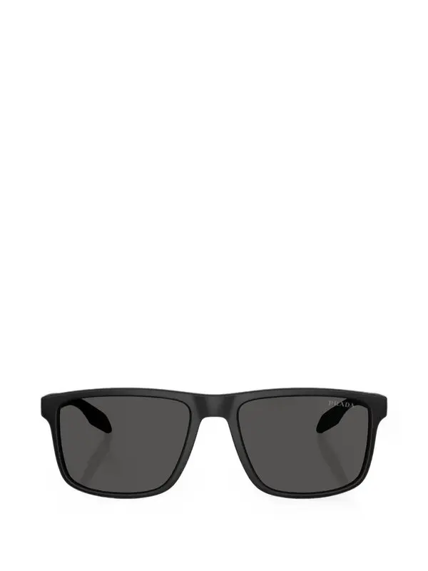 Prada Rectangle-frame Sunglasses - Black