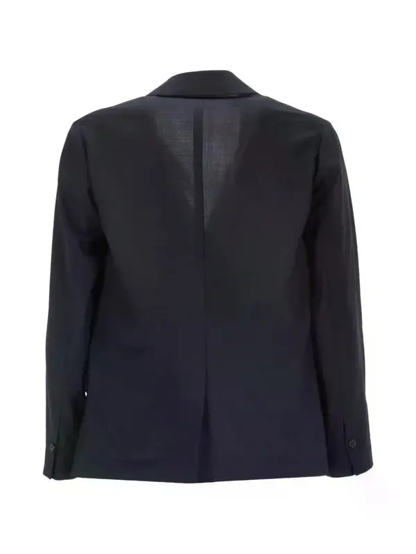 PT TORINO Double-breasted Virgin-wool Blazer