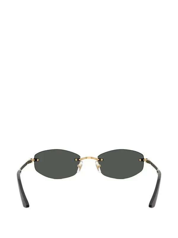 Versace Oval-frame Sunglasses