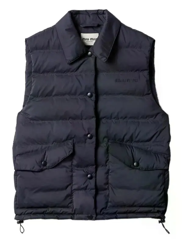 Miu Miu Flapped-pocket Gilet