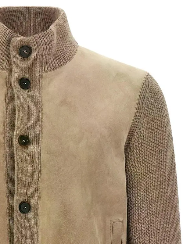 Zegna High-neck Cardigan