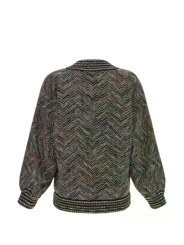 Missoni Chevron-knit Bomber Jacket