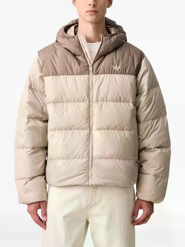 Adidas Regen Two-tone Hooded Puffer Jacket