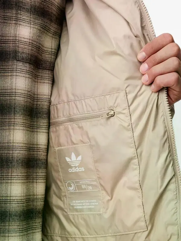 Adidas Regen Two-tone Hooded Puffer Jacket