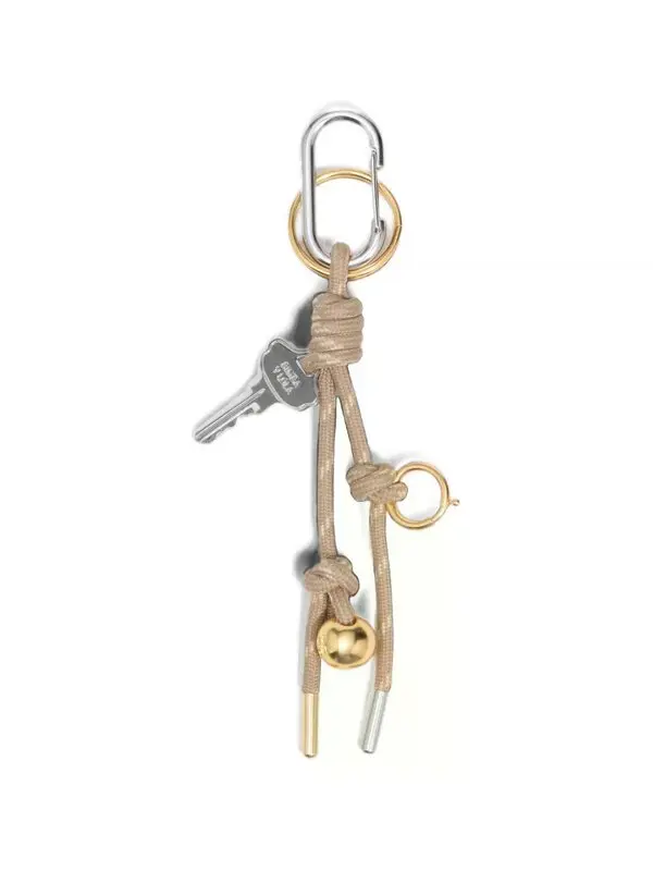 Bimba Y Lola Natural Handle Keychain