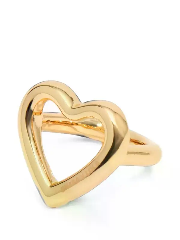 Bimba Y Lola Floral-print Heart-ring Scarf