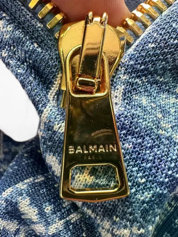 Balmain Trompe L'œil Jacquard Dress