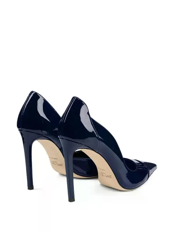 JIMMY CHOO Brigitte 100 Patent Leather Pumps