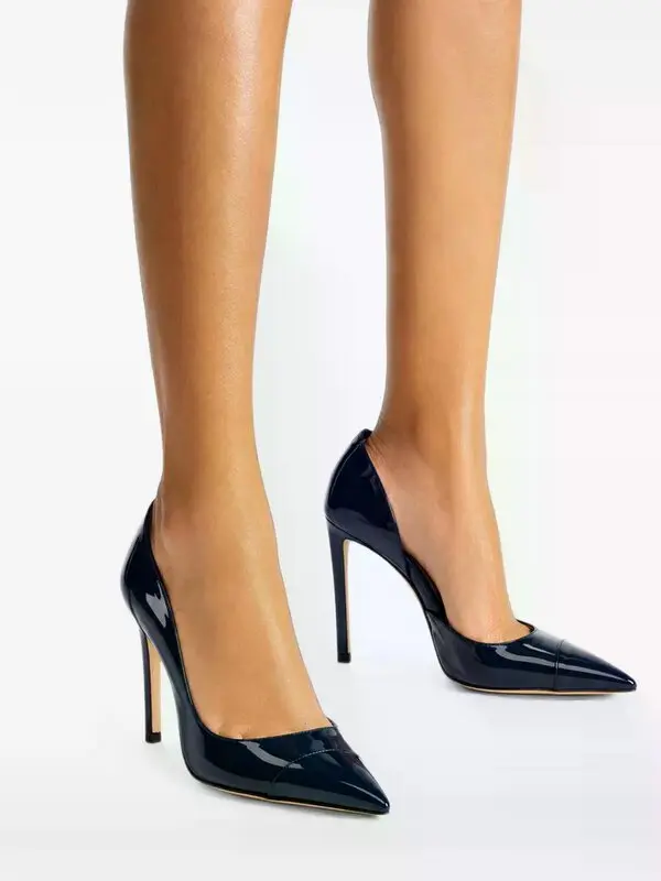 JIMMY CHOO Brigitte 100 Patent Leather Pumps