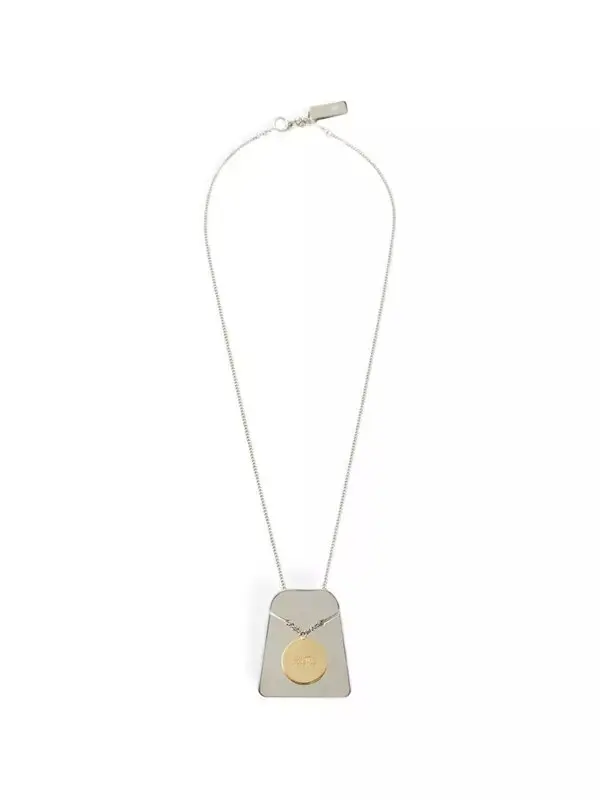 MAISON MARGIELA Vitrine Pendant Necklace - Silver