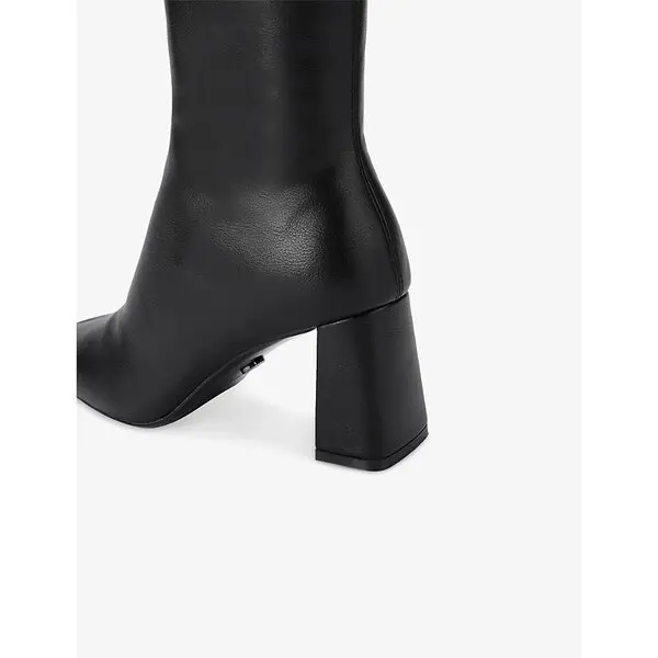 Carvela Rometta Faux-leather Heeled High-leg Boots