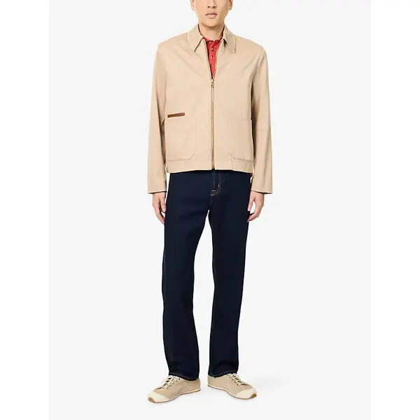 7 For All Mankind Modern Straight-leg Cotton Denim Jeans