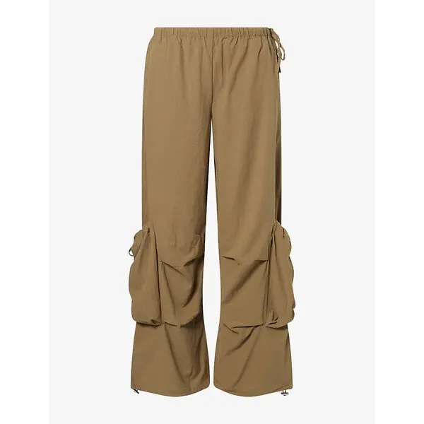 DEIJI STUDIOS Drawstring-pocket Cotton Trousers