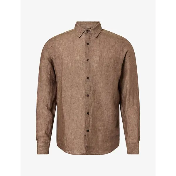 Orlebar Brown Giles Tailored-fit Linen Shirt