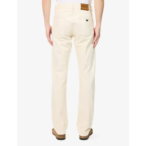 Emporio Armani J107 Slim-fit Cotton Denim Jeans