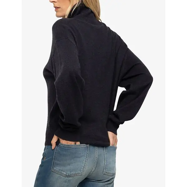 Zadig&Voltaire Souly Turtleneck Wool-blend Jumper