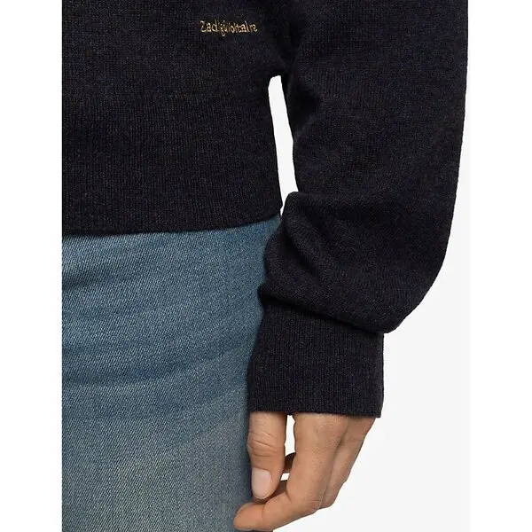 Zadig&Voltaire Souly Turtleneck Wool-blend Jumper