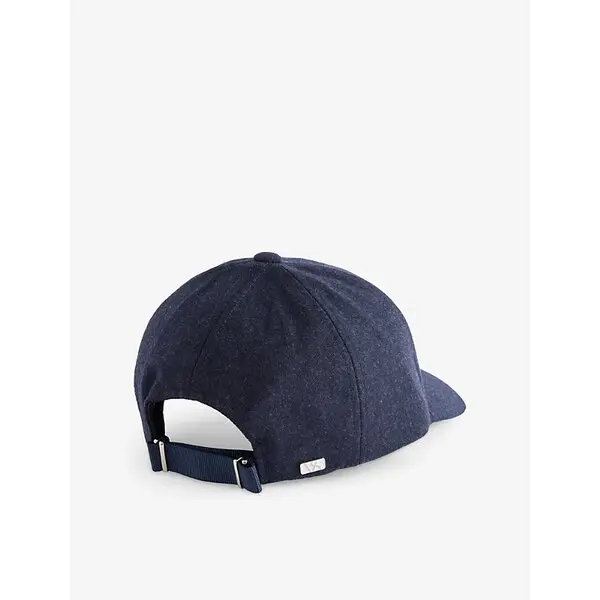 VARSITY HEADWEAR Legacy Structured Wool Baseball Cap - Dark Navy