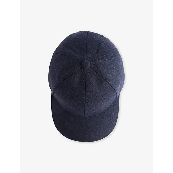 VARSITY HEADWEAR Legacy Structured Wool Baseball Cap - Dark Navy