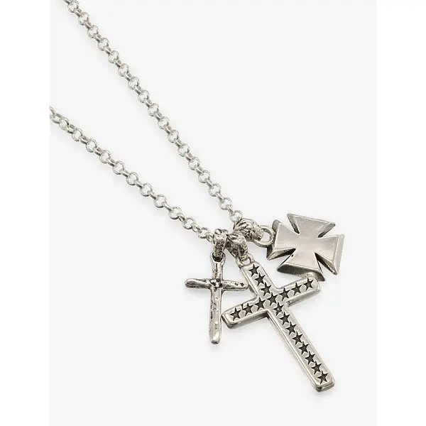 TWOJEYS Multi Cross Sterling- Necklace