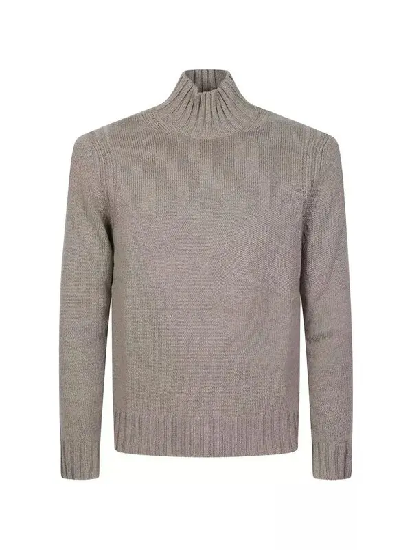 BALLANTYNE Ribbed-knit Roll-neck Sweater