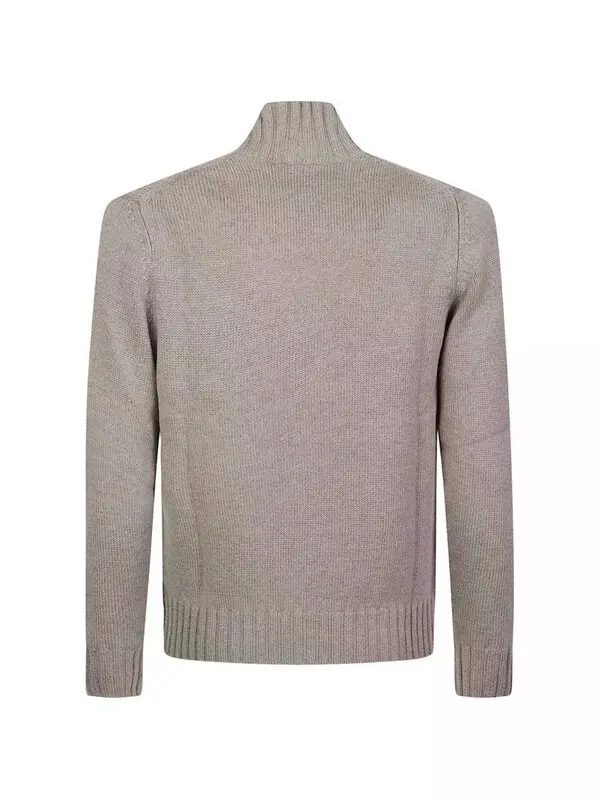 BALLANTYNE Ribbed-knit Roll-neck Sweater