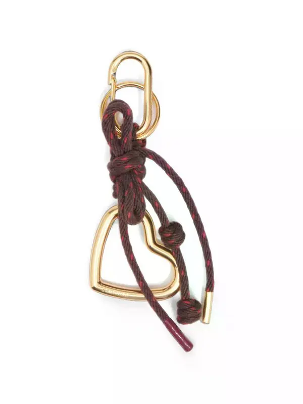 Bimba Y Lola Heart And Cord Keyring