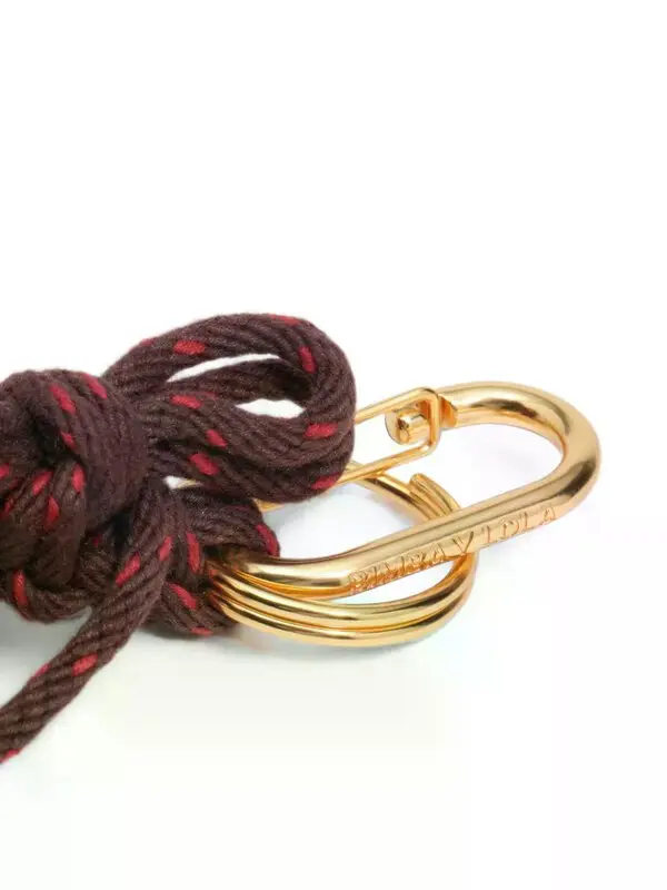 Bimba Y Lola Heart And Cord Keyring