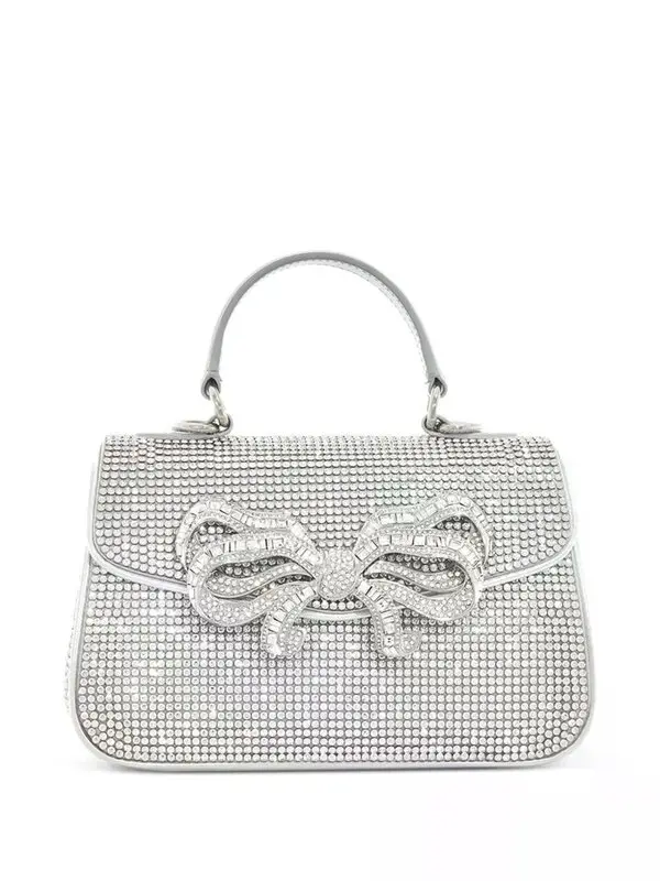 Judith Leiber Bow-detail Crystal-embellished Tote Bag