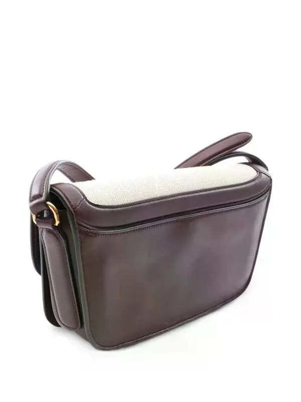 FERRAGAMO 2010s Trapezio Gancini Shoulder Bag