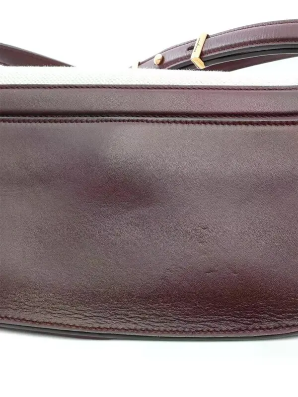 FERRAGAMO 2010s Trapezio Gancini Shoulder Bag