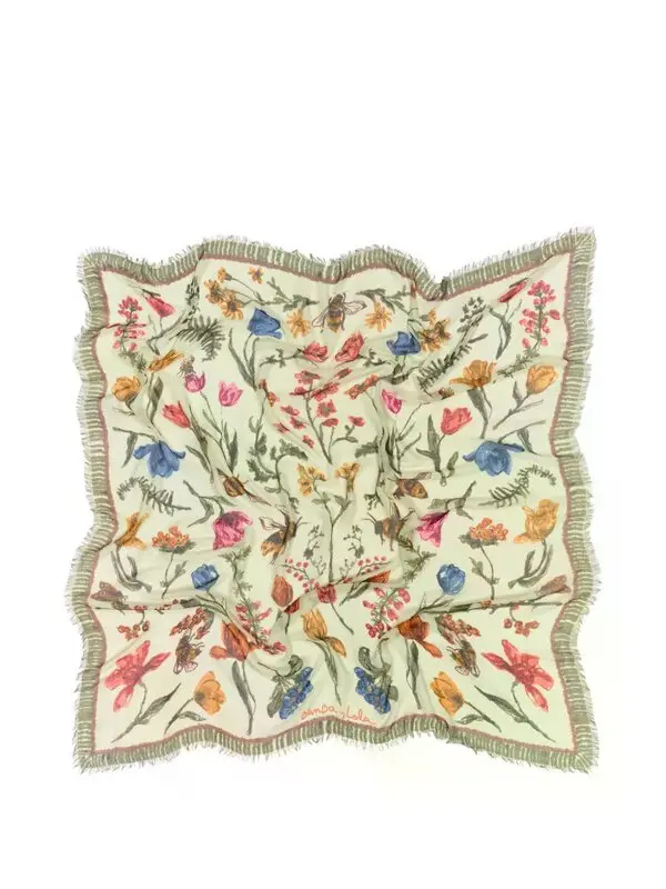 Bimba Y Lola Flowers And Bees Shawl