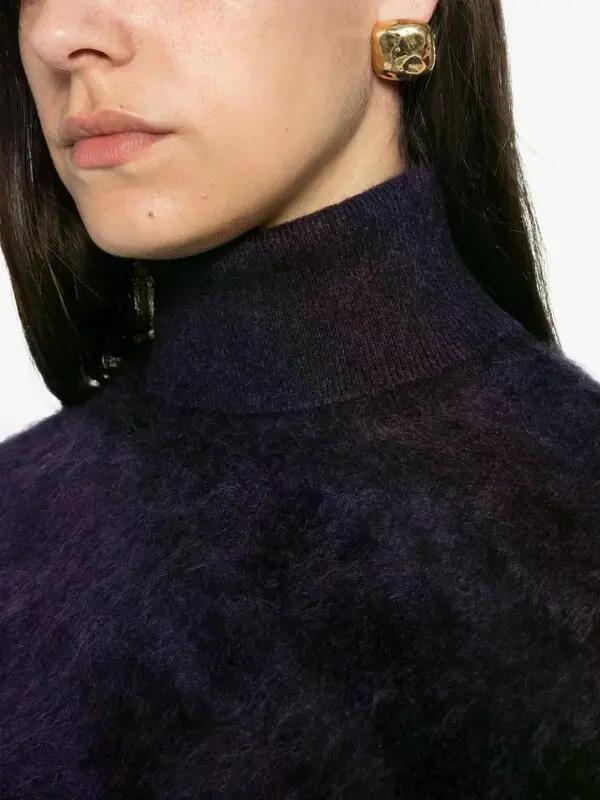 Seventy High-neck Short-sleeve Sweater