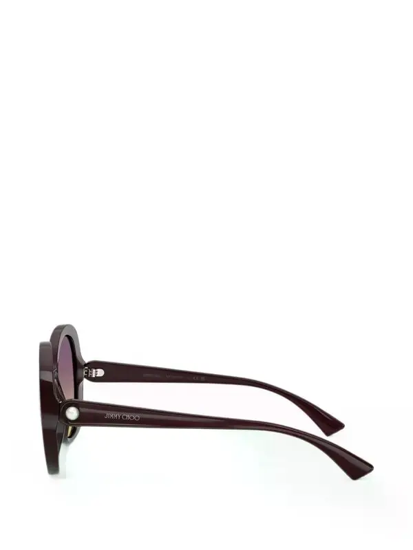 JIMMY CHOO Round-frame Gradient Sunglasses