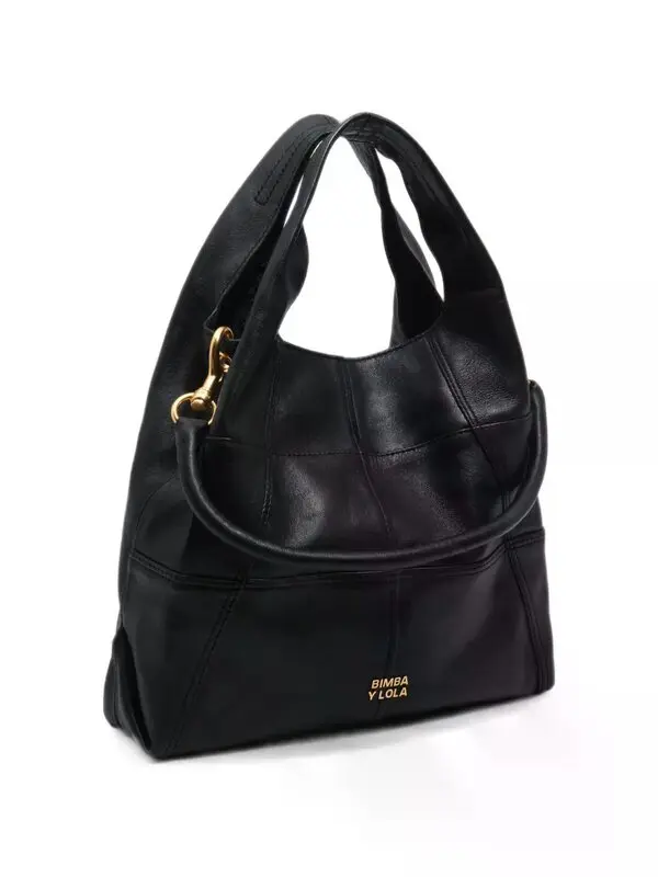 Bimba Y Lola Medium Patchwork Leather Paper Bag
