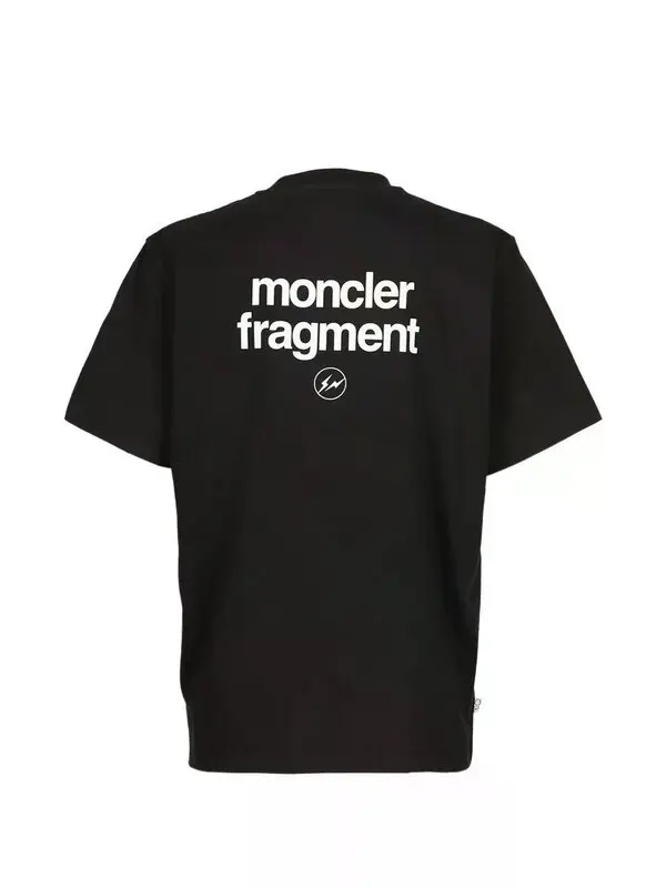 Moncler X Fragment Logo-print Cotton T-shirt