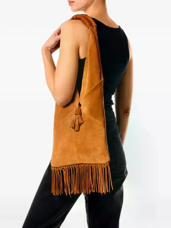 Jérôme Dreyfuss Aram Fringed Shoulder Bag