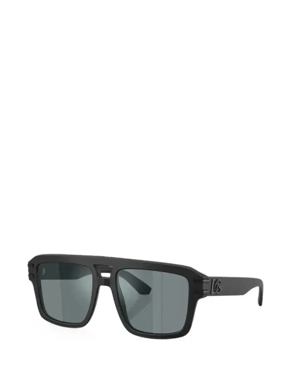 Dolce & Gabbana Double-bridge Pilot Sunglasses
