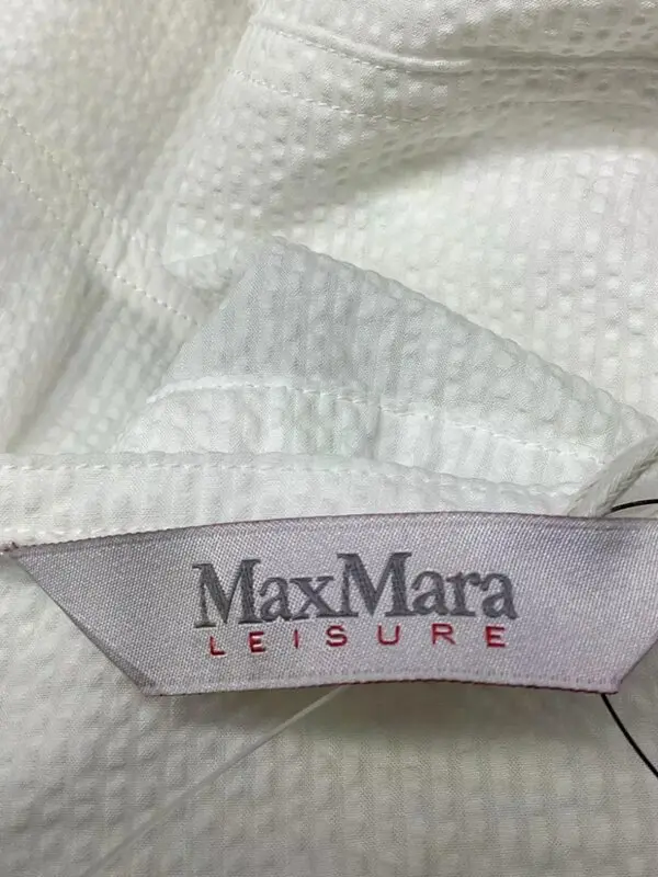 Max Mara Panfilo Seersucker Dress