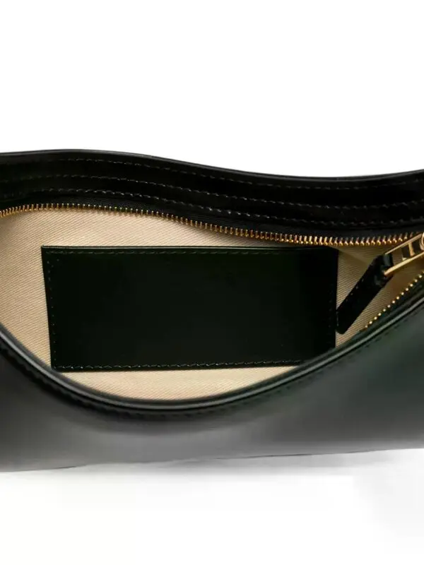 Jacquemus The Bisou Beaded Shoulder Bag - Black