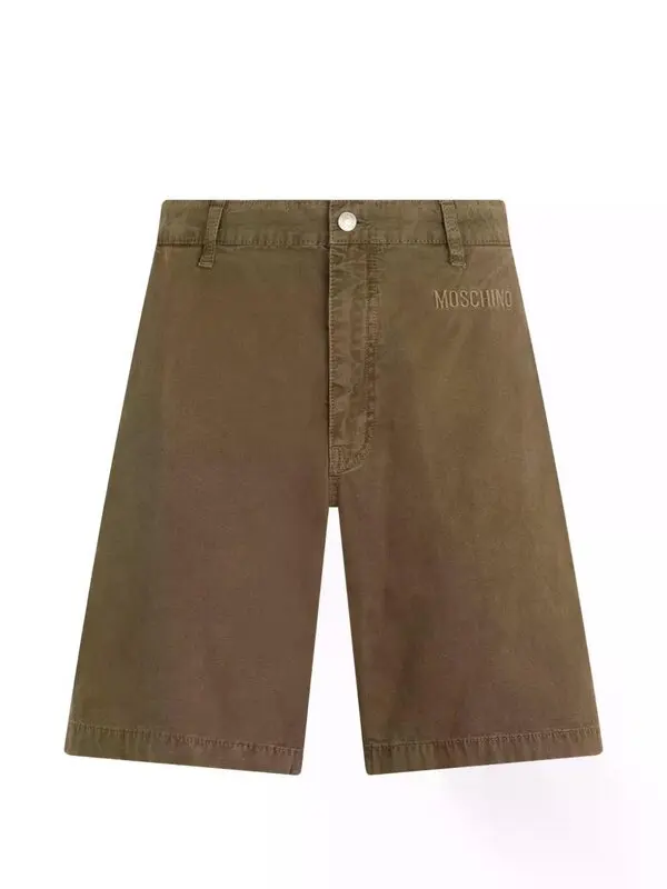 Moschino Logo-embroidered Cargo Shorts