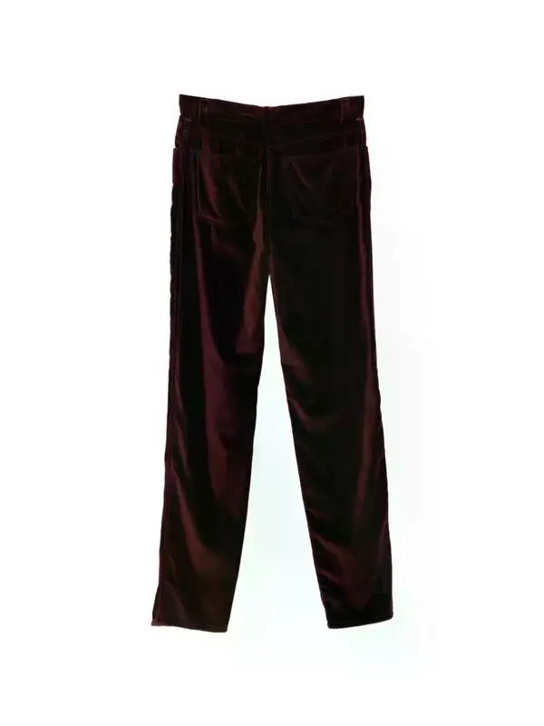 Versace 1990s Corduroy Straight-leg Trousers