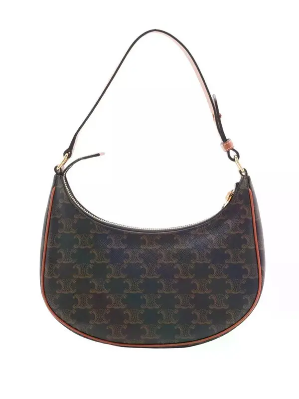 Celine 2000-2026 Medium Triomphe Coated Canvas Ava Shoulder Bag